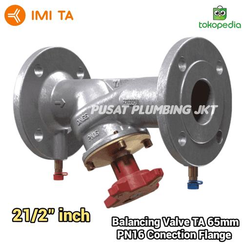 Jual Balancing Valve IMI TA 65mm PN16 Cast iron Conection Flange ...