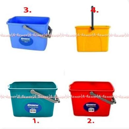 Jual Krisbow Cleaning Bucket 10Liter Ember Plastik Kotak Dengan Gagang ...
