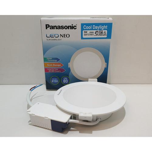 Jual PANASONIC Downlight LED Panel IB Tanam Neo Slim 9W 9 Watt ...