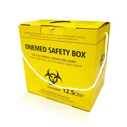 Jual Safety Box 12,5 Liter Kotak Limbah 12.5L - Kab. Sleman - OneMedika Jogja | Tokopedia