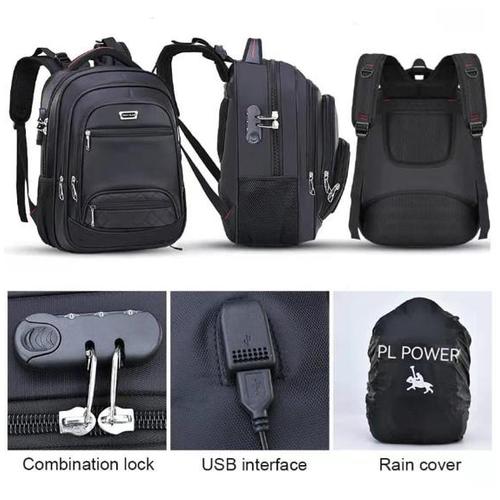 Jual PL Power Tas Pria Ransel Laptop 16 inc Backpack School Import Tas ...