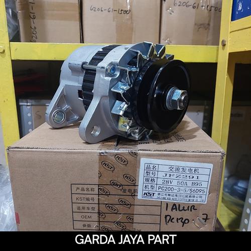 Jual ALTERNATOR DINAMO AMPERE KOMATSU PC78 PC130F-7 4D95 PULLEY 1 ALUR - Jakarta Barat - GARDA ...