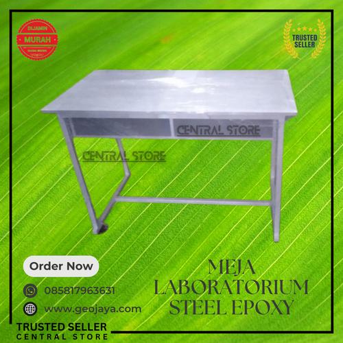 Jual Meja Laboratorium 120 Steel Epoxy Dengan Laci,Meja Multiplex Lapis ...