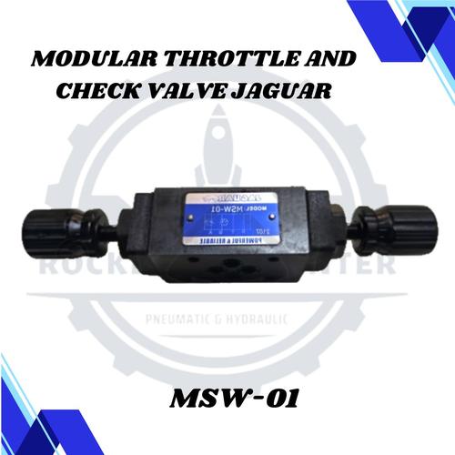 Jual MODULAR THROTTLE AND CHECK VALVE JAGUAR MSW-01 / MSW - 01 ...