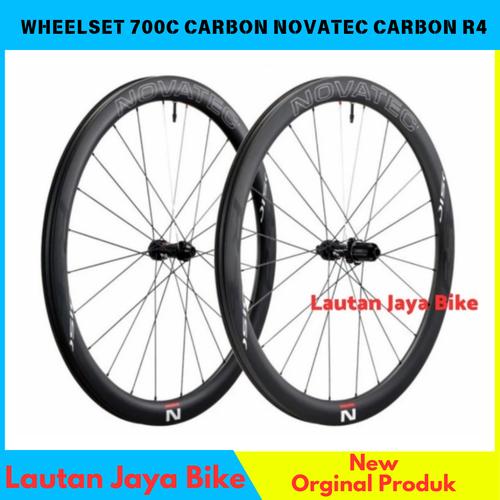 Jual Wheelset Carbon 700c Novatec R4 Clincher Disc Brake Carbon - Kab ...