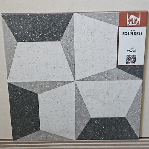 Jual Keramik Lantai Asia Tile ROBIN Series 25x25 cm - Brown - Jakarta ...