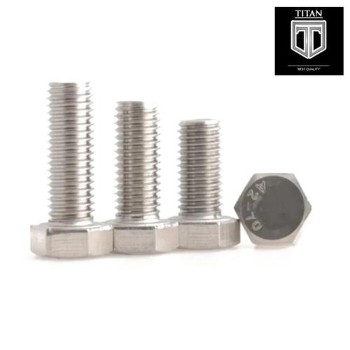 Jual BAUT MUR M4 x 45 BAUT HEX DRAT 4MM HEX BOLT 4x45 KUNCI 7 - Kota ...