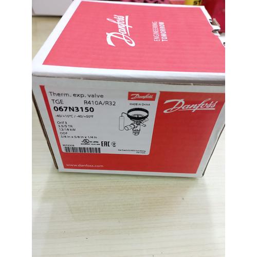 Jual Expansi Valve TGE 3,5/5 TR Danfoss 067N3150 for R410a/R32 ...
