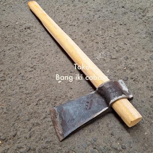 Jual Kampak Kayu Baja Per Kampak Patik Besar Kapak Tebang Pohon - Mata ...
