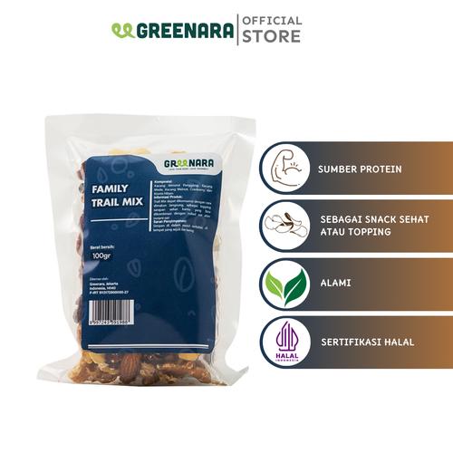 Jual Family Trail Mix 100gr / Snack Sehat - Jakarta Utara - GREENARA ...