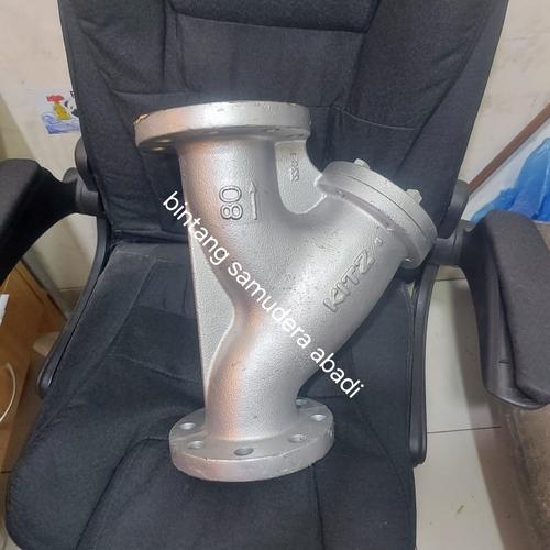 Jual y strainer kitz cast iron 6" inch dn150 jis 10k ystrainer kitz cast iron 6" inch dn150 jis ...