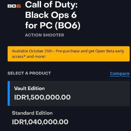 Jual Black Ops 6 for PC Battlenet - Kota Balikpapan - Delta Blizzard ...