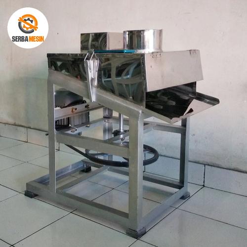 Jual mesin perajang singkong double pisau/mesin perajang pisang/mesin ...