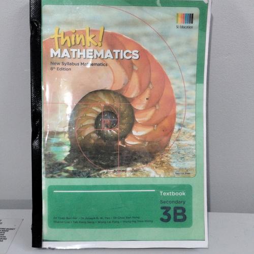 Jual Think Mathematics 8th edition 3B TEXTBOOK - Kota Denpasar - Golden ...