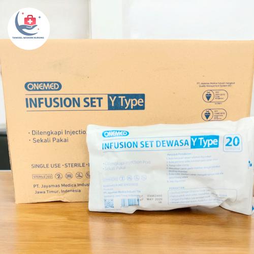 Promo Infus Set Y Type Onemed Selang Infus Y Type Infusion Set - Kota ...