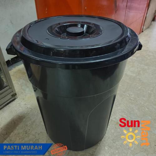 Jual Timba Air tutup Crown Plastik 120 Liter 80 Liter Tong Air Tebal ...