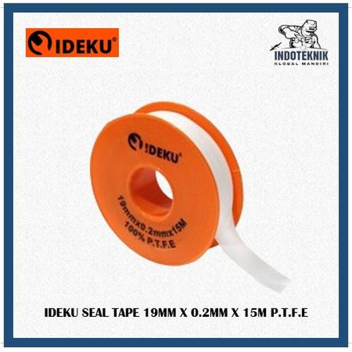 Jual IDEKU Seal Tape JUMBO 19mm x 15M - Sealtape Isolasi Solasi Kran ...