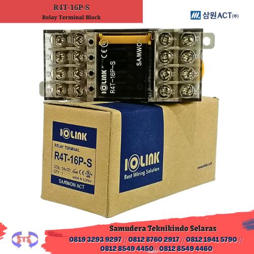Jual SAMWON IOLINK R4T-16P-S 24VDC Relay Terminal Block - Kab. Bekasi ...