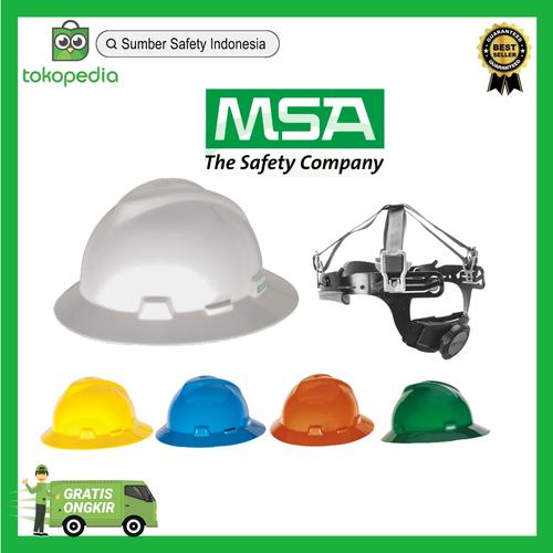 Jual Helm Safety Proyek MSA FullBrim Original USA Fastrack - Jakarta ...