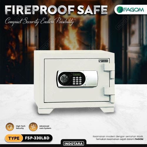 Promo FAGOM Brankas Besi Anti Api Manual - With Digital Lock - FSP ...
