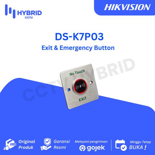 Jual Push Button Hikvision DS-K7P03 Exit & Emergency Button - Jakarta ...