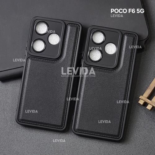 Jual Luxury Case Leather Pro Kamera Black Poco F6 5G - Jakarta Barat ...