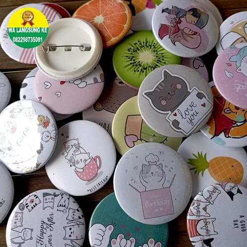 Jual pin peniti custom pin promosi cetak custom Pin Peniti Custom Foto ...