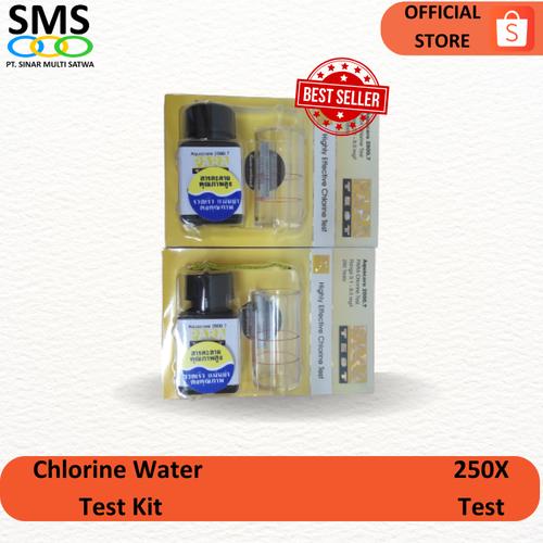 Jual TES AIR AQUARIUM/TAWAR LAUT DAN KOLAM /Testkit Chlorine ParaSona ...