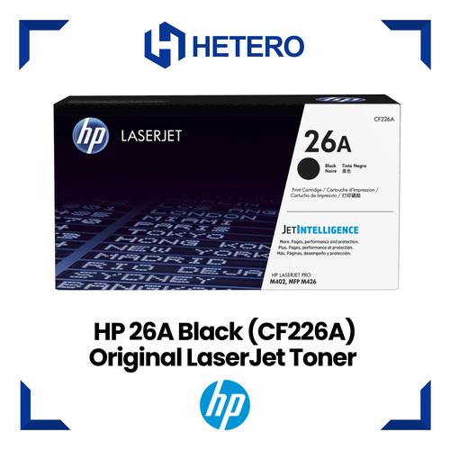 Jual HP 26A Black / Hitam Original LaserJet Toner Cartridge Printer HP ...