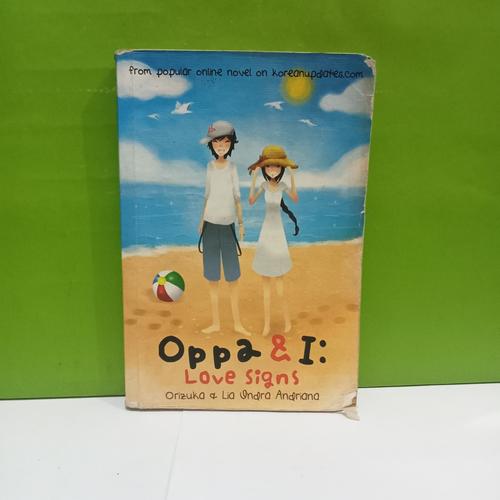 Jual Oppa and I love signs . Orizuka - Kota Malang - Kastabooks | Tokopedia