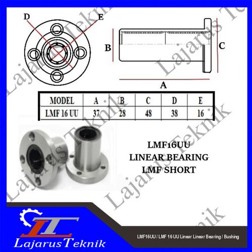 Jual LMF16UU Linear Linear Bearing / Bushing - Kota Cimahi - lajarus ...
