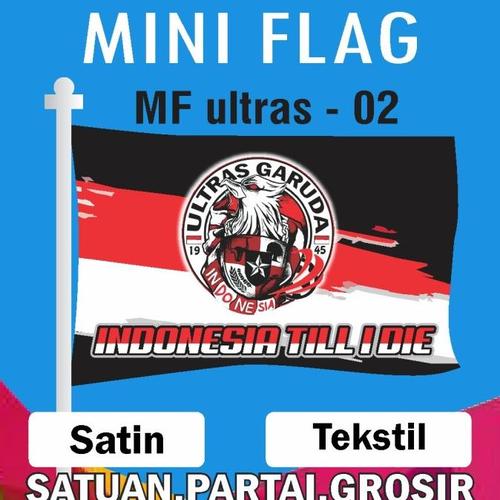 Jual BENDERA INDONESIA ULTRAS GARUDA / MINI FLAG INDONESIA / BENDERA ...