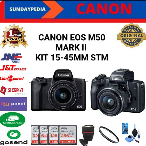 Jual CANON EOS M50 MARK II KIT 15-45MM STM / CANON EOS M50 MARK II ...