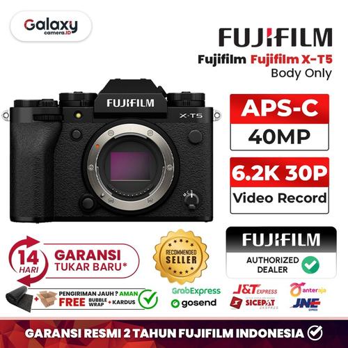 Promo Fujifilm X-T5 Body Only XT5 XT 5 Mirrorless Camera Garansi Resmi 2 Thn - Silver Cicil 0% ...
