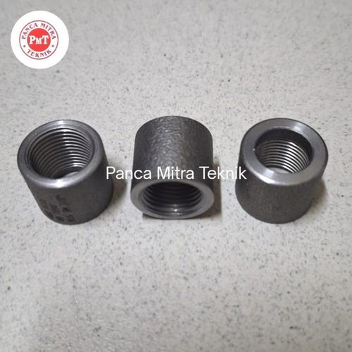 Jual 3/4" inch Half Coupling / Half Sock Besi A105 Class 3000 Drat NPT ...