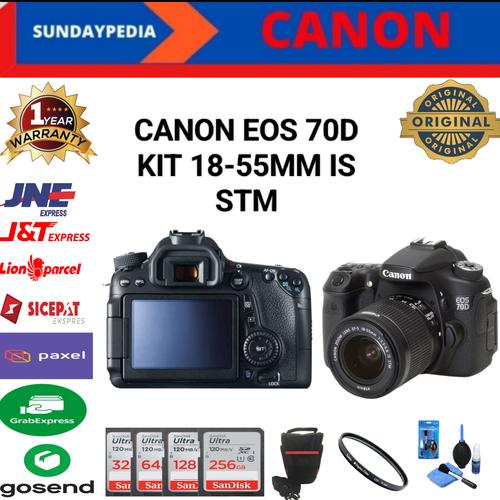 Jual CANON EOS 70D KIT 18-55MM / CANON 70D KIT 18-55MM - KIT 18-55MM ...