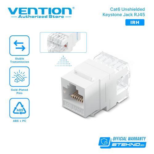 Jual Vention Modular RJ45 Ethernet LAN Cat5e Cat6 Cat 6 Barrel Extender ...