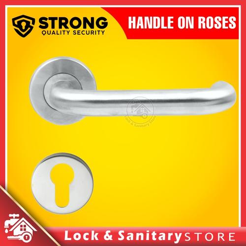 Jual Handle Pintu STRONG SST 6016 19MM SSS Lever Handle Gagang Pintu ...