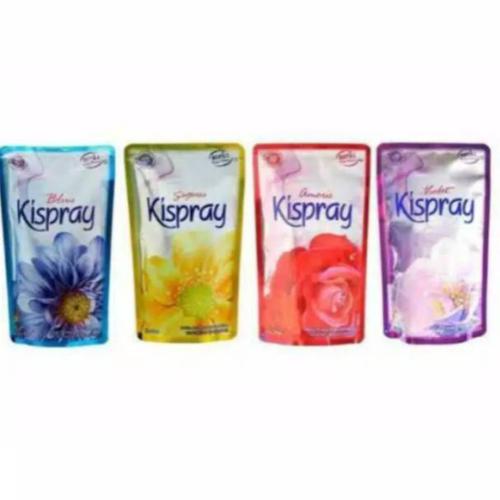 Jual PROMO Kispray Pelicin Pewangi Pelembut Pakaian Baju Refill Isi ...
