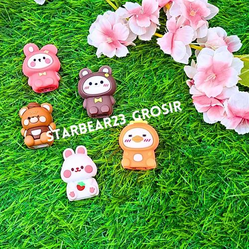 Jual serutan pensil / rautan pensil mini bear cute ( CIA 580) - 1 ...