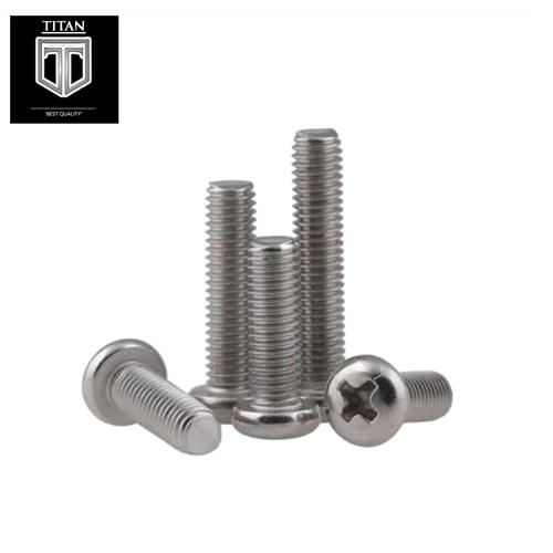 Jual BAUT JP M10 x 20 HEAD PLUS SS304 OBENG PLUS BAUT PLUS Baut Philip ...