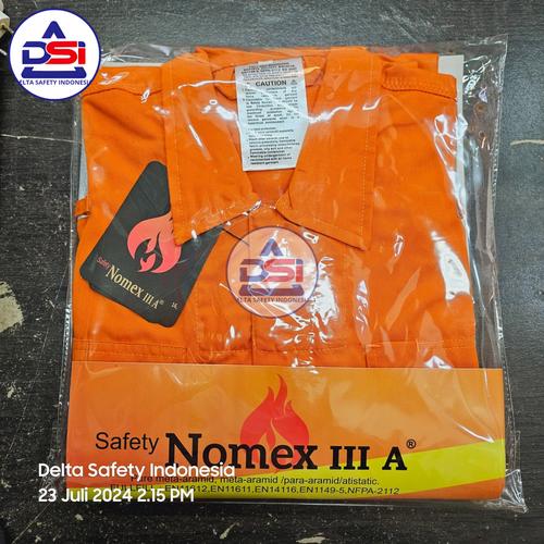 Jual Wearpack Nomex iii A Orange Coverall Anti Api - Jakarta Barat ...