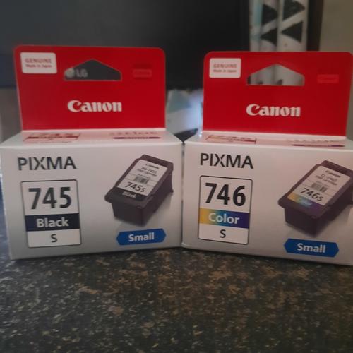 Jual 1Set Tinta Cartridge Original Canon 745 & 746 Small iP2870S ...