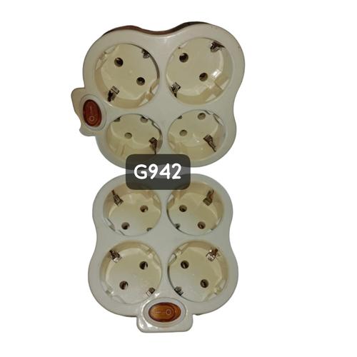 Jual G942 STOP KONTAK 4IN1 STEKER MULTI 4 LUBANG DAN SWITCH ON OFF ...