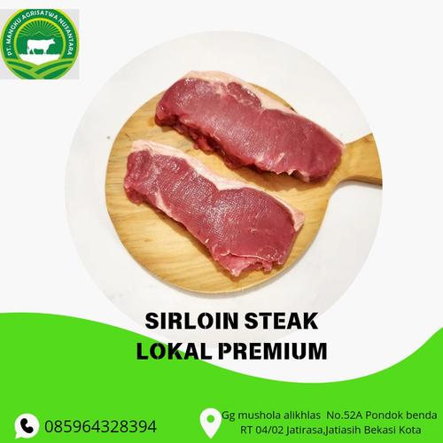 Jual DAGING SIRLOIN LOKAL PREMIUM / SIRLOIN STEAK / STRIPLOIN - Kota ...