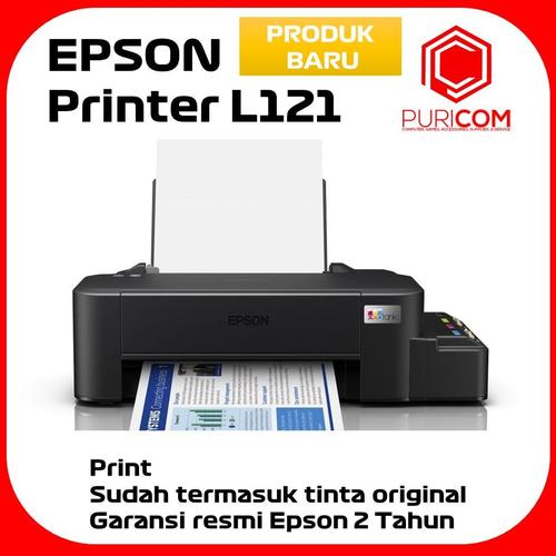 Jual Epson L121 Printer Ink Tank Print Only - Epson L121 - Jakarta ...