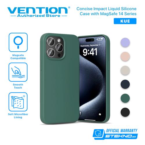 Jual Vention Casing iPhone 14 Plus Pro Max Magnetic Magsafe Liquid ...