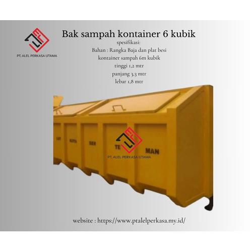 Jual BAK SAMPAH KONTAINER 6KUBIIK - Kota Bekasi - ALELPERKASA | Tokopedia