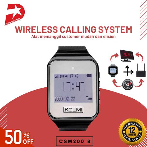 Promo KOLMI Wireless Calling Paging System Watch Calling Bel Restaurant ...