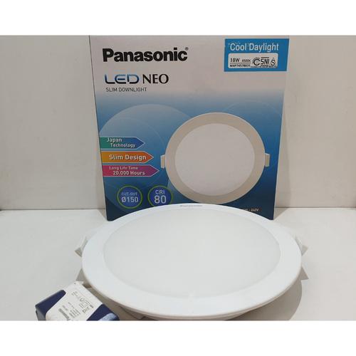 Jual PANASONIC Downlight LED Panel IB Tanam Neo Slim 18W 18 Watt NNP74578031 - Putih - Kota ...